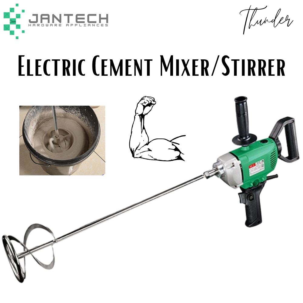 2000W Multifunctional Electric Mixer Blender Cement Concrete Paint ...