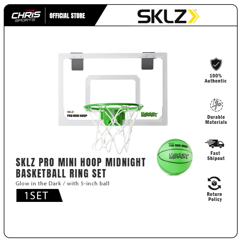 SKLZ Pro Mini Basketball Hoop Midnight | Shopee Philippines