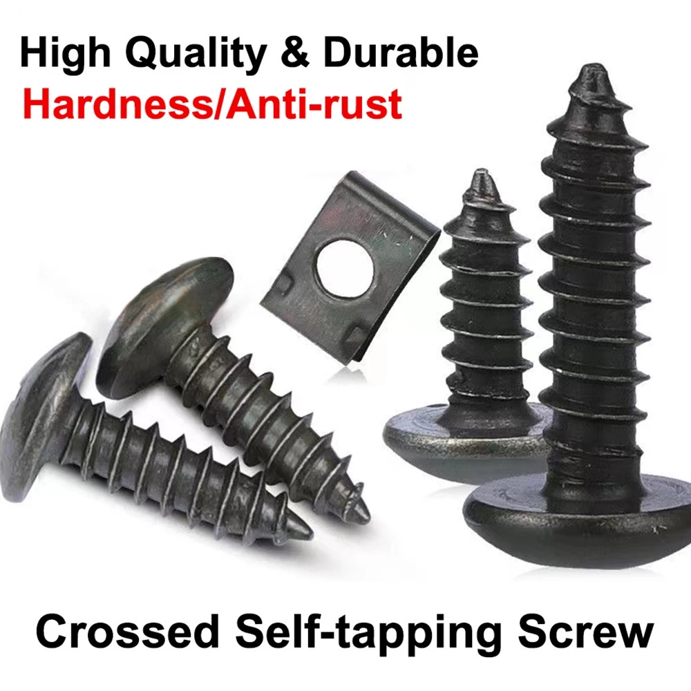 20PCS MOTORCYCLE BODY SCREW FLOWER BODY BOLT WITH CLIP FLAIRINGS SCREW ...