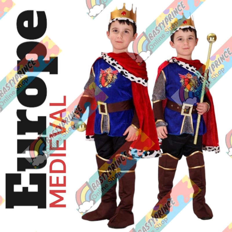 United Nations Europe Medieval King /Knights/Prince (scepter not ...