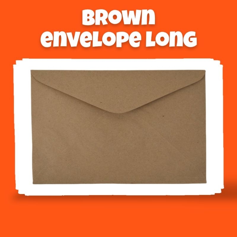 Long Brown Envelope 10 20 30 pcs/set Expanded Capacity School Office ...