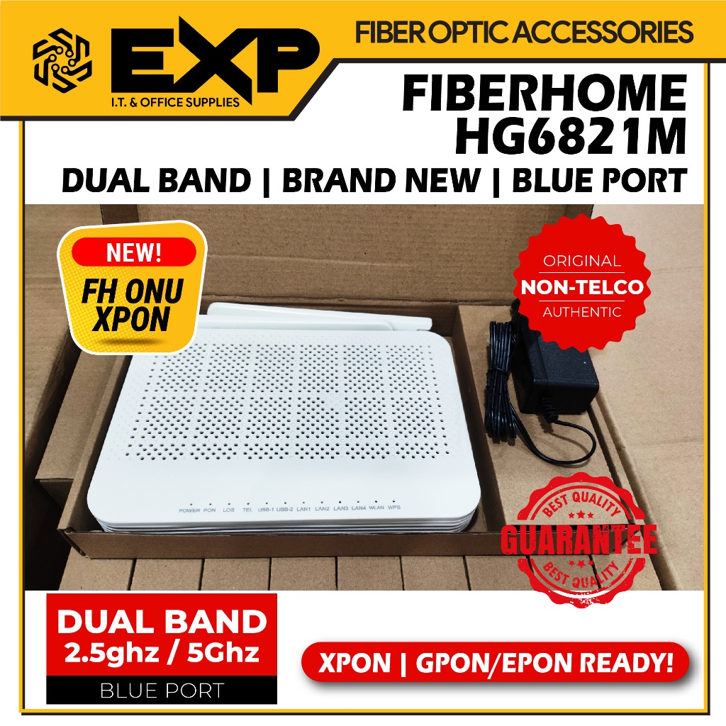FH | HG6821M - 2 ANTENNA | DUAL BAND | BLUE PORT | XPON | BRAND NEW ...