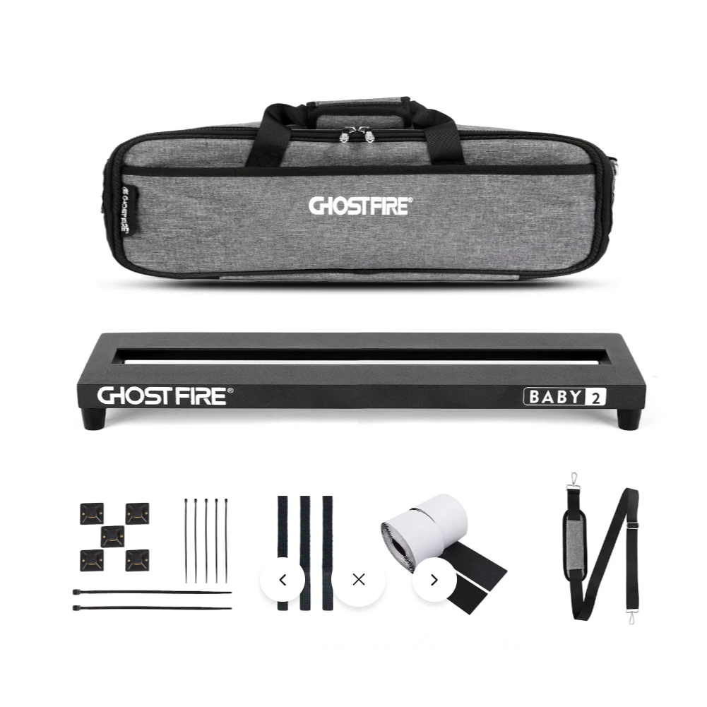 Ghostfire Victor Pedal Board Standard V-BABY 2 I Ghostfire Pedalboard with Bag | Shopee Philippines