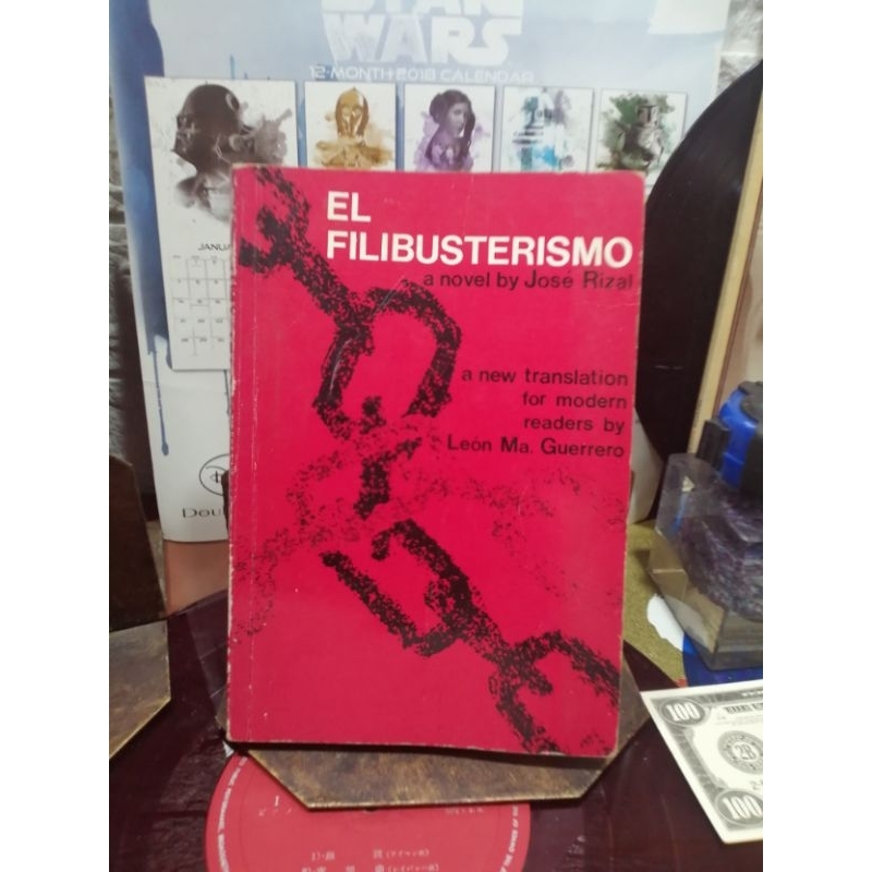 Vintage Filipiniana Book EL FILIBUSTERISMO (A Novel by Jose Rizal) 1986 ...