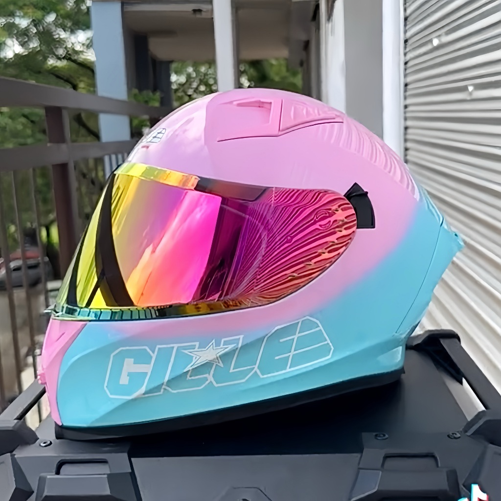 GILLE 135 GTS V1 two tone helmet full face dual visor helmet for ...