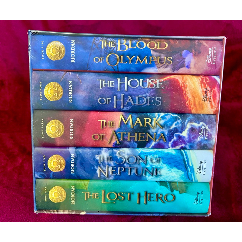 Heroes of Olympus Box Set (Hardcover) | Shopee Philippines