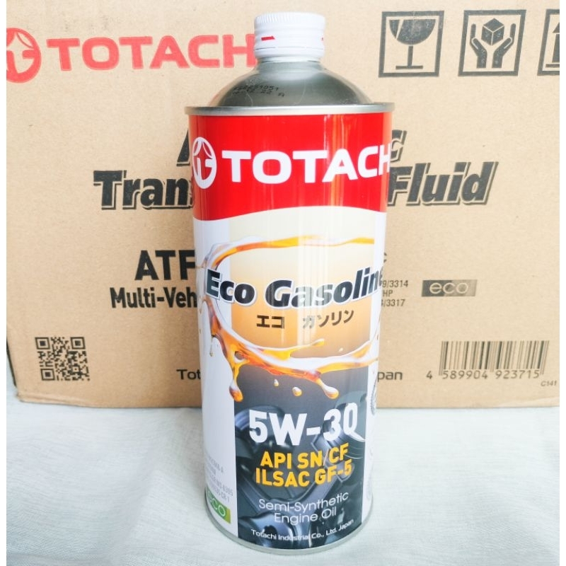 Totachi 5W-30 Semi-Synthetic Eco Gasoline 1L | Shopee Philippines