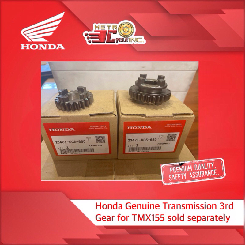 Honda Genuine Transmission 3rd Gear for TMX155 sold separately | Shopee Philippines