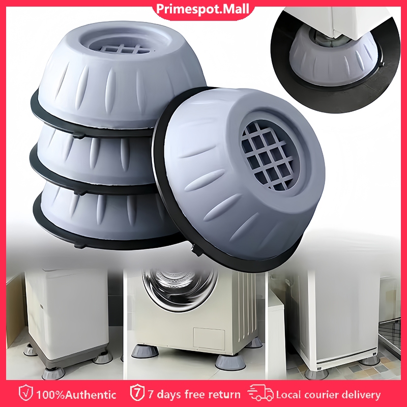 4PCS Furniture Anti Vibration Feet Pads Rubber Legs Slipstop Silent ...