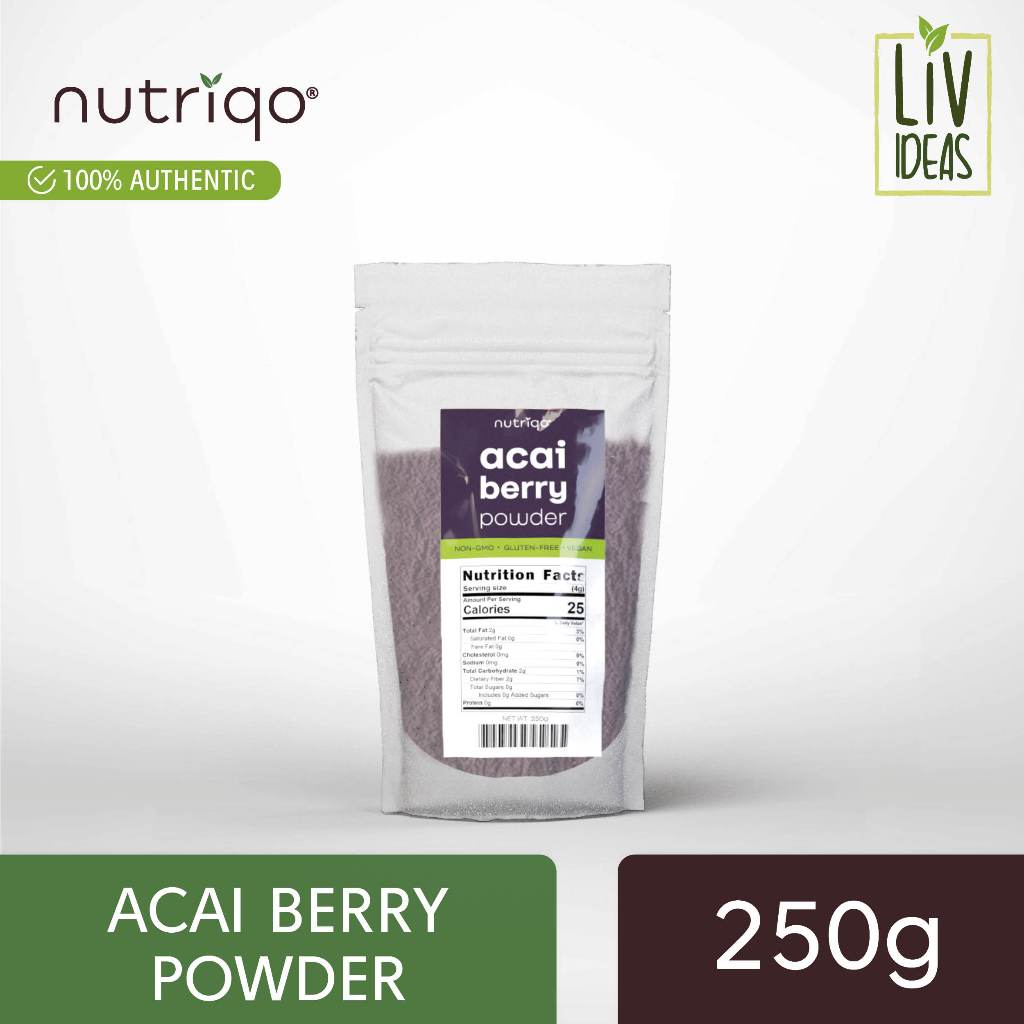 Nutriqo Acai Berry Powder 250g | Shopee Philippines