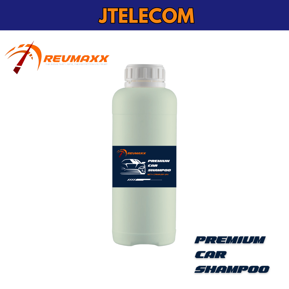 REVMAXX 1L PREMIUM CAR AND MOTORCYCLE SHAMPOO WITH CARNAUBA WAX ...