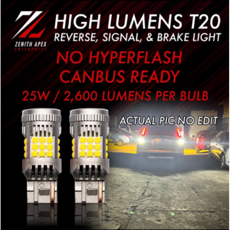 Zenith Apex High Lumens Signal / Brake / Reverse light | Shopee Philippines
