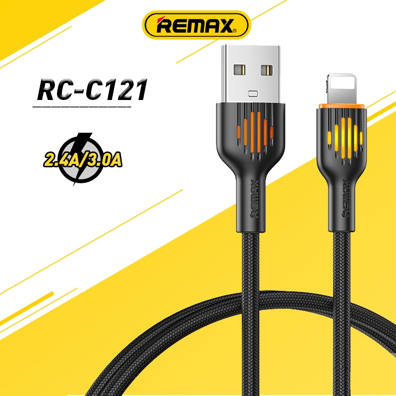 Remax 2.4A/3A Super Fast Charger Cable USB Type C/ Micro for Iphone ...