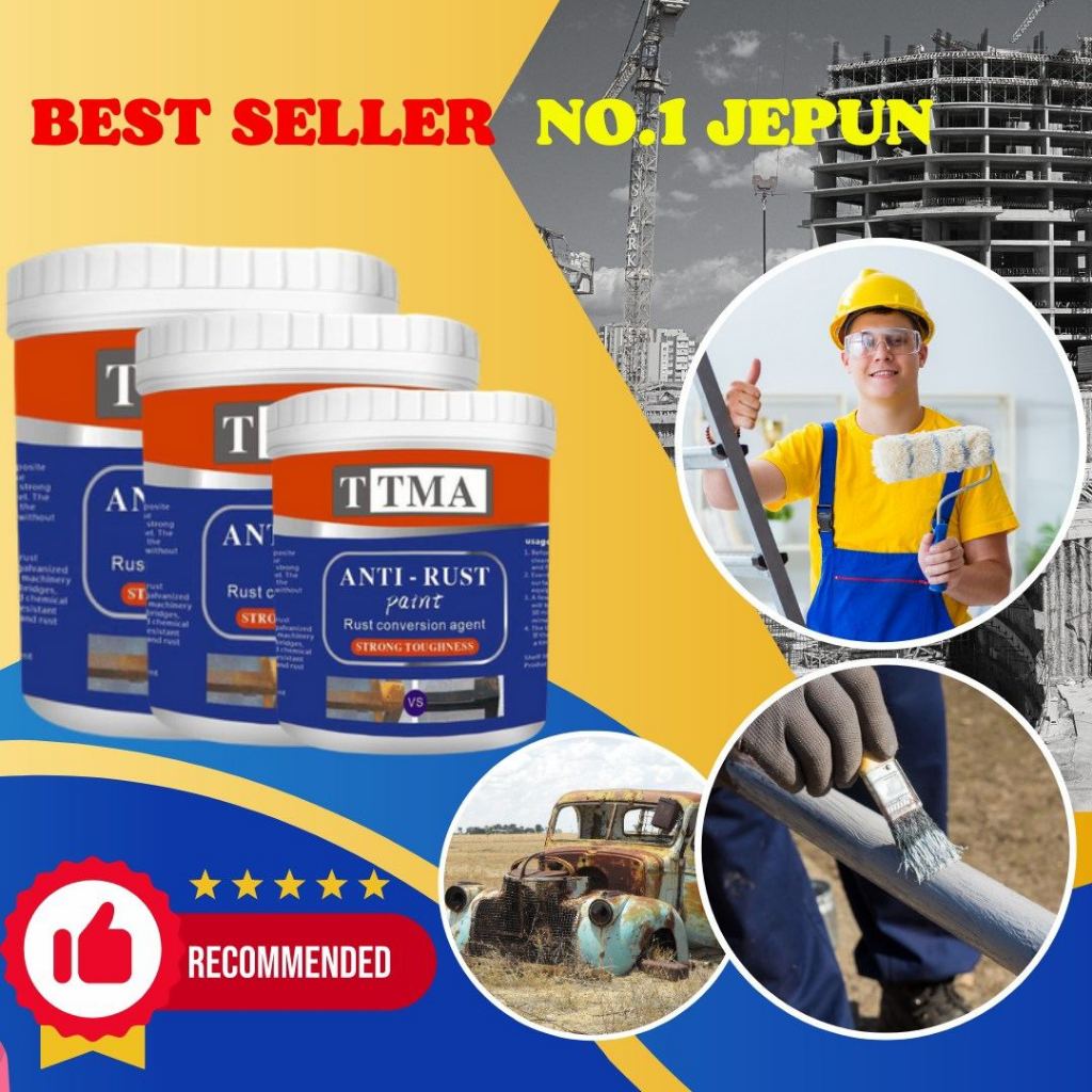 300g Anti-rust metal paint TMA, waterproof, cleans metal surfaces ...
