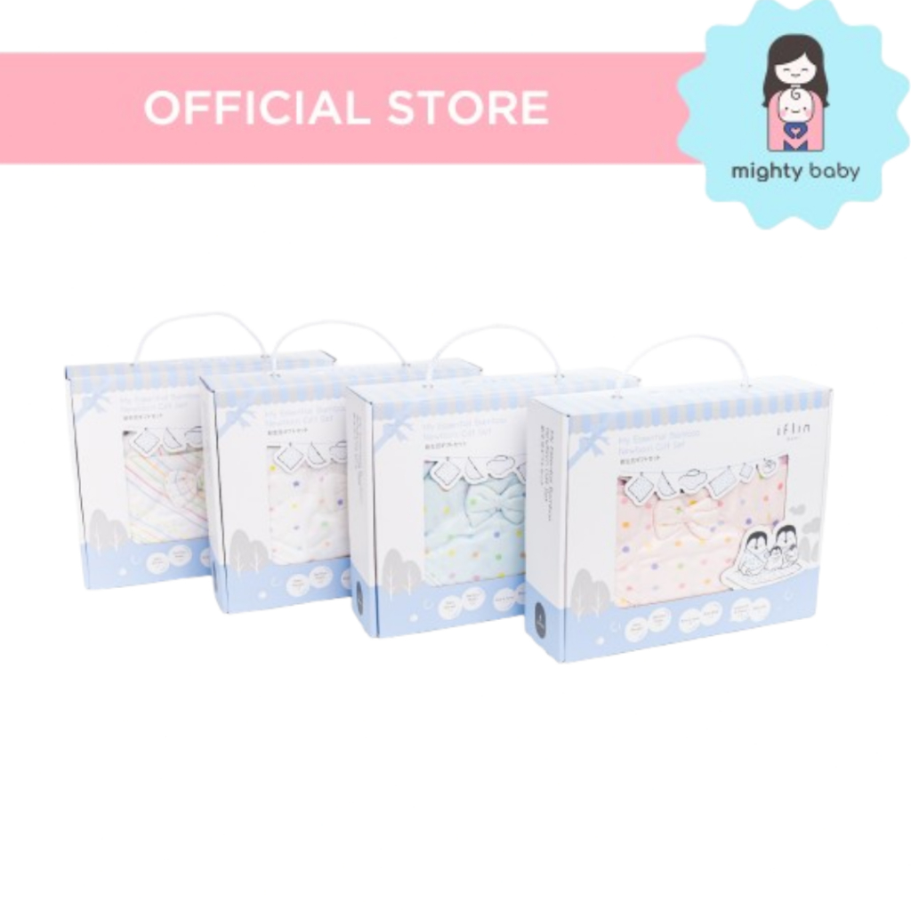 Iflin My Essential Bamboo Newborn Gift Set | Shopee Philippines