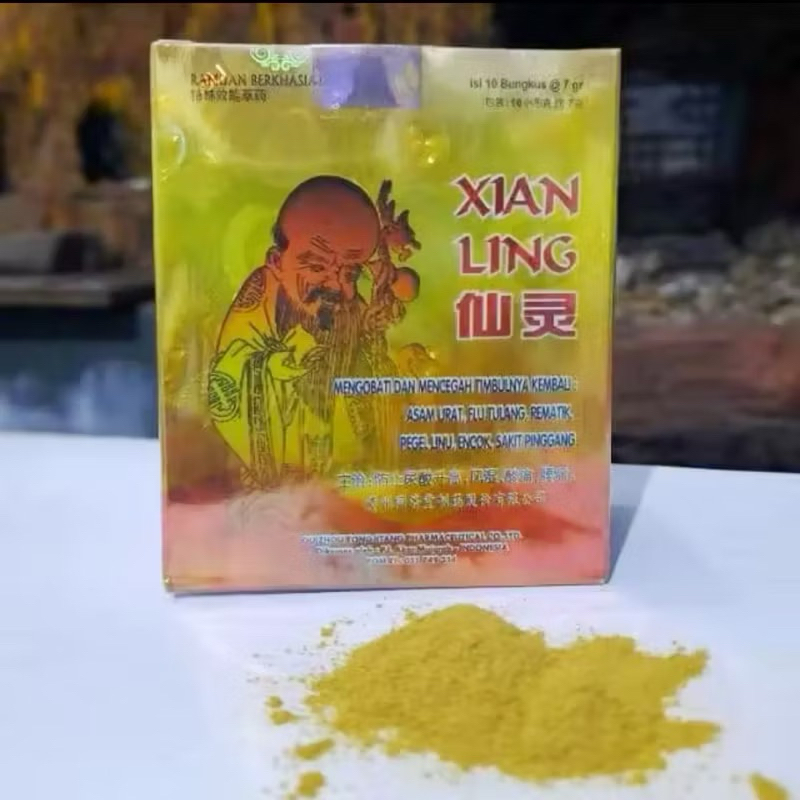Xian Ling Powder Herbal Tea (1Box 10Sachets) | Shopee Philippines