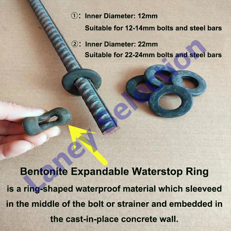 Expandable Bentonite Rings Water-swellable Rubber Sealing Washers for ...
