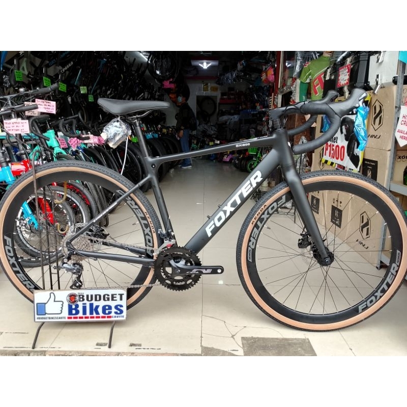 FOXTER LAURUS GX-1800 GRAVEL BIKE WITH 6 FREEBIES | Shopee Philippines
