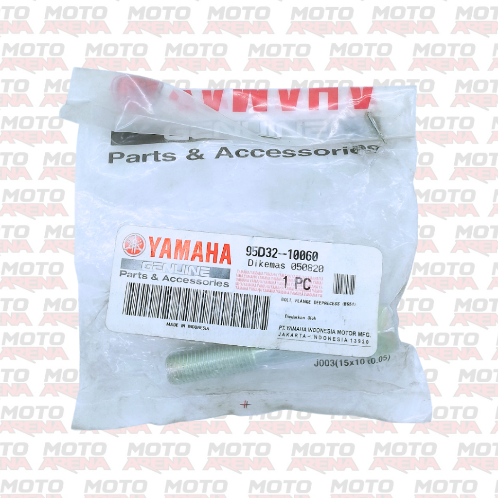 AEROX V1&V2/ NMAX V2 BOLT, FLANGE DEEPRECESS; YGP (GENUINE: 95D32-10060 ...