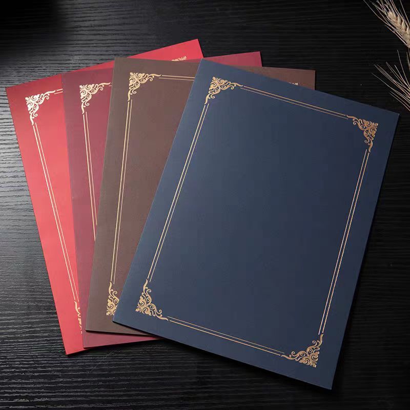 Certificate Holder A4 File (Hard & Soft Cover) Certificate Folder Sijil ...