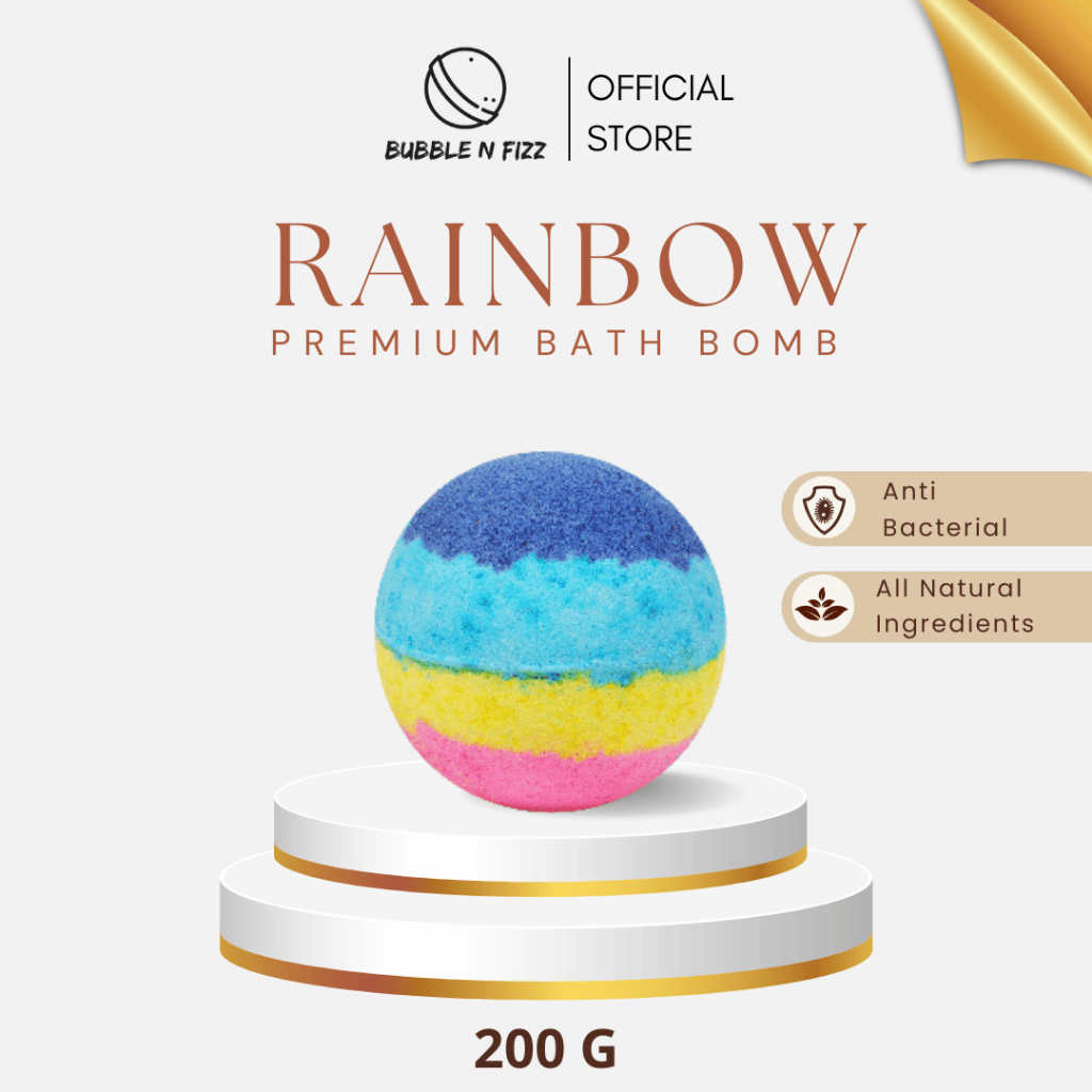 Bubble N Fizz Rainbow Bath Bomb 200g | Shopee Philippines