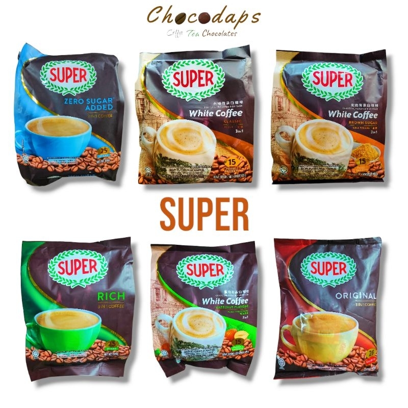 Super Coffee original/Super Coffee Zero sugar/Super Coffee Rich ...
