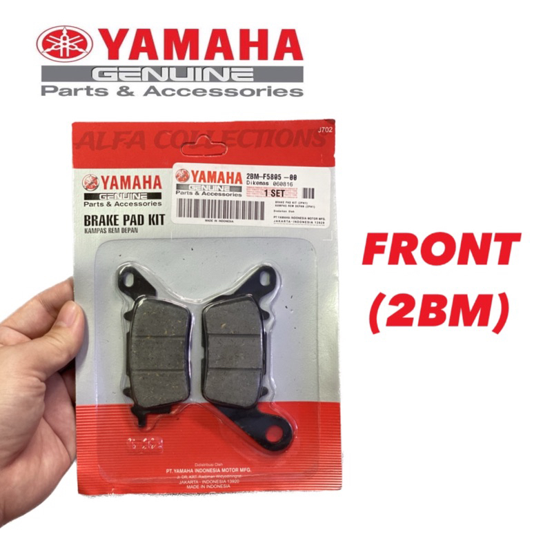 YAMAHA GENUINE BRAKE PAD FOR MIO i 125 M3 / MIO SOUL i 125 | Shopee ...
