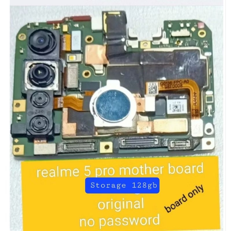 realme 5 pro mother board original. | Shopee Philippines