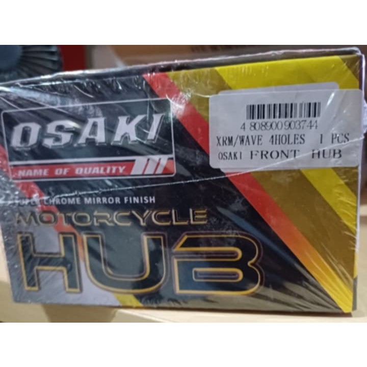 OSAKI HUB FRONT XRM WAVE 4 HOLES////OSAKI HUB FRONT XRM 110 5HOLES ...