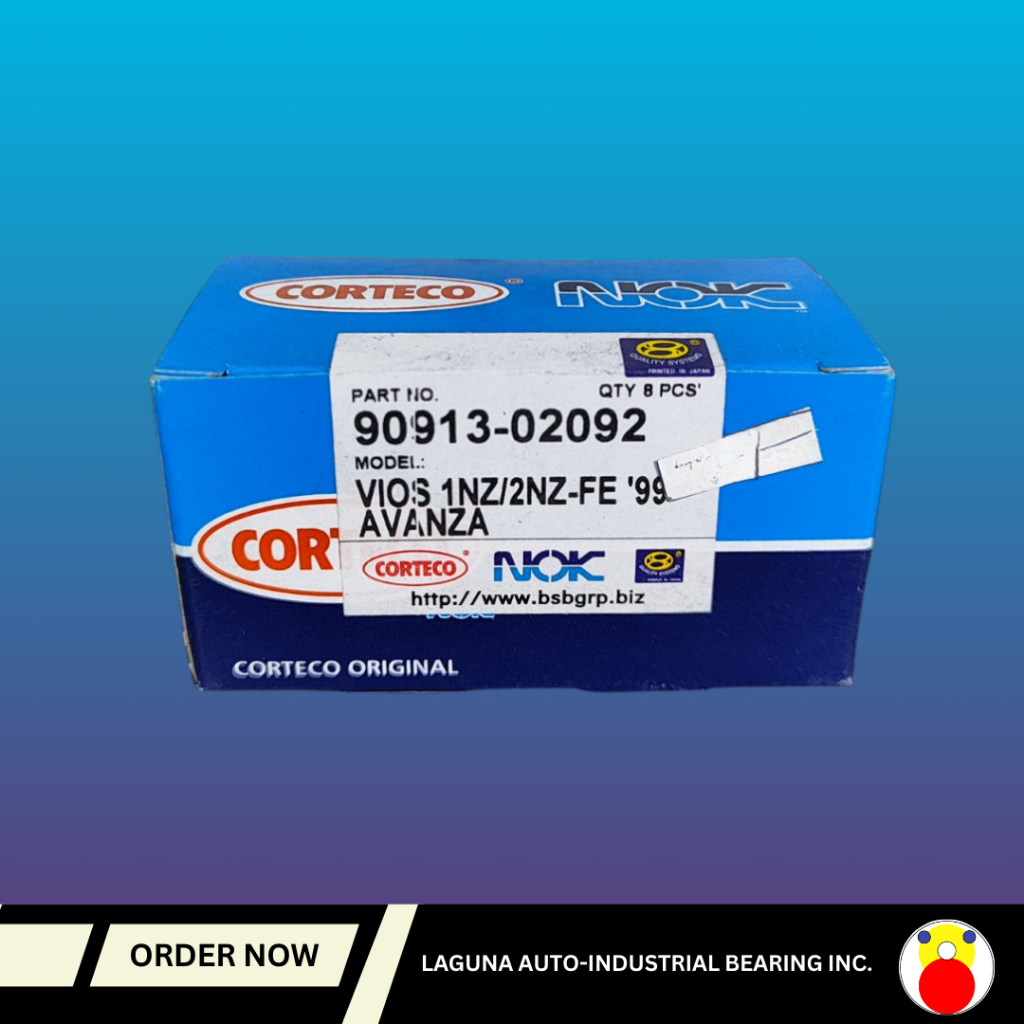 NOK Valve Seal 90913-02092 8pcs for Toyota Vios 1NZ / 2NZ-FE 1999 ...