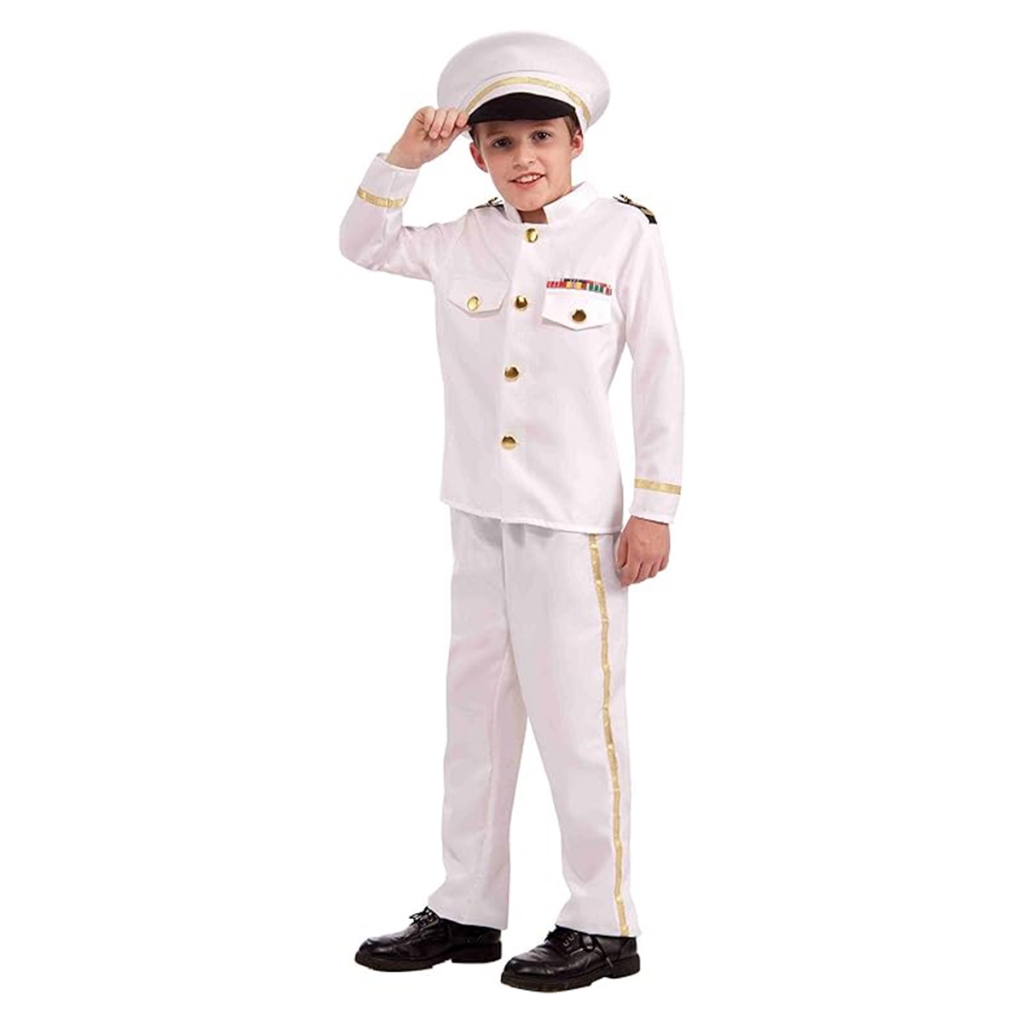 COD PROFESSION CAREER SEAMAN SAILOR MARINE CAPTAIN NAVY COSTUME V3 ...