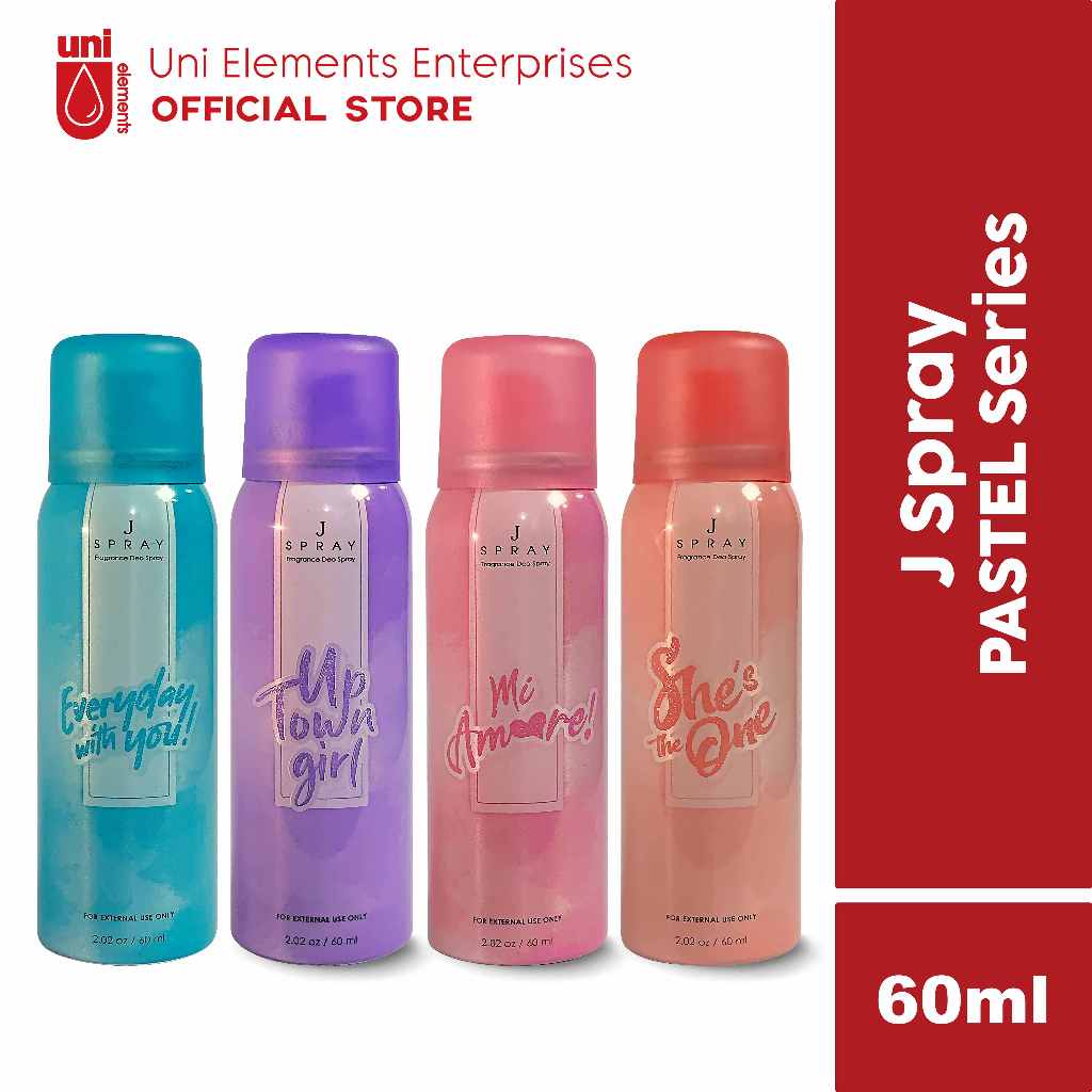 J Spray Fragrance Pastel Collection for WOMEN | Shopee Philippines