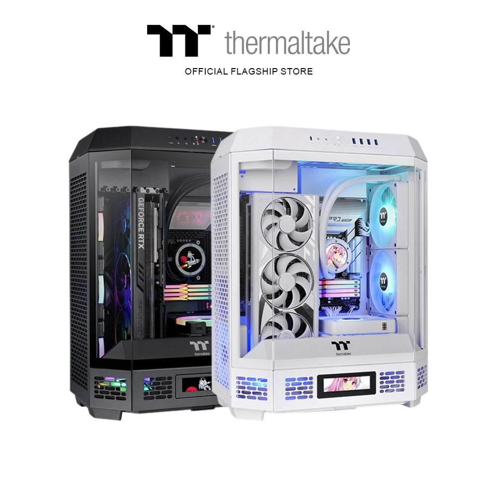 Thermaltake The Tower 600 ATX Vertical Design Mid Tower Chassis Desktop ...