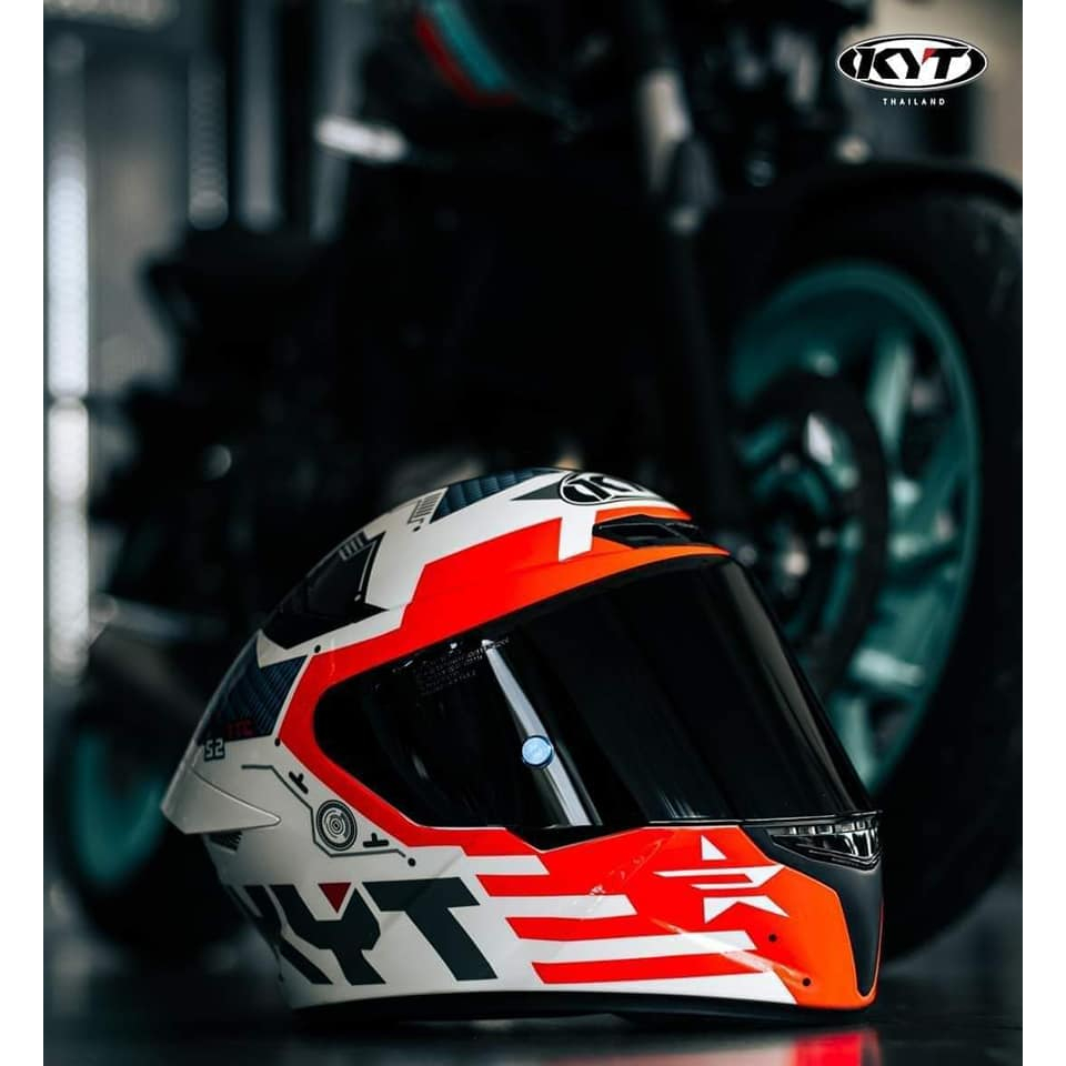 KYT TTC Helmet FUSELAGE RED - Large only | Shopee Philippines