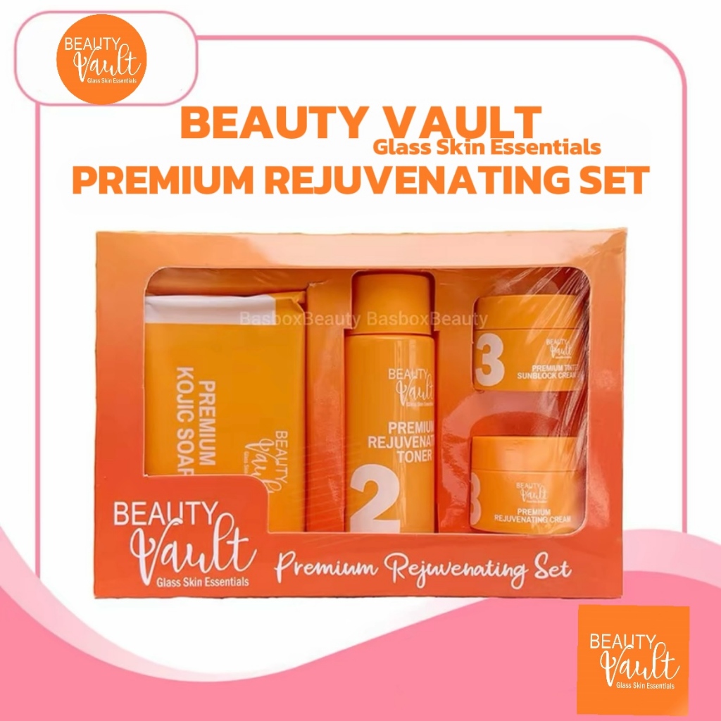 Beauty Vault Premium Rejuvenating Set Glass Skin Essentials For All Skin Types | Shopee Philippines