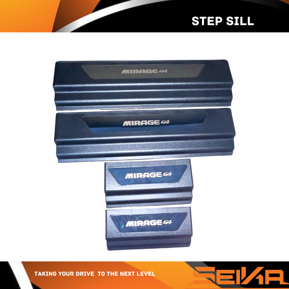 Mitsubishi Mirage G4 2016-2024 Side Step Sill / Door Sill Plate, car ...