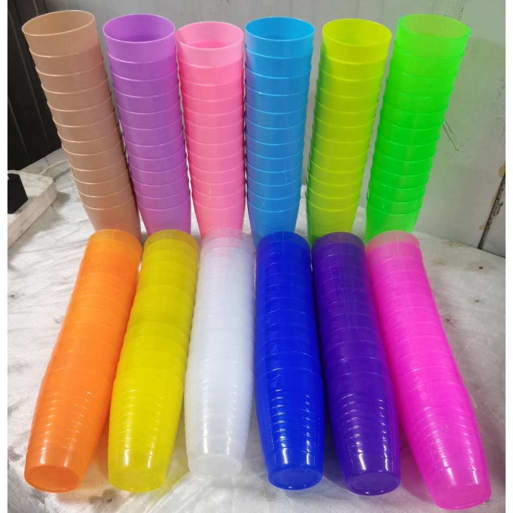#972 Plastic Cups (12PCS./Dozen) | Shopee Philippines