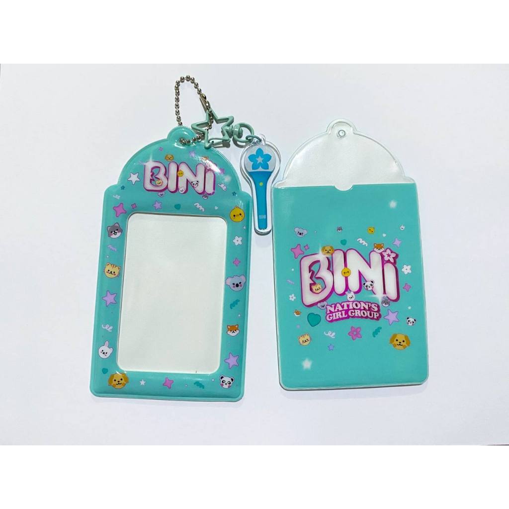 BINI PHOTOCARD HOLDER with BINIWAND 5 CM KEYRING | Shopee Philippines
