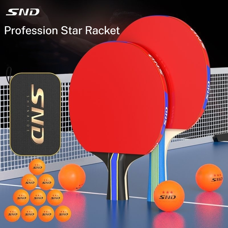 2pcs Professional Table Tennis Racket Set Original Pingpong Racket With ...