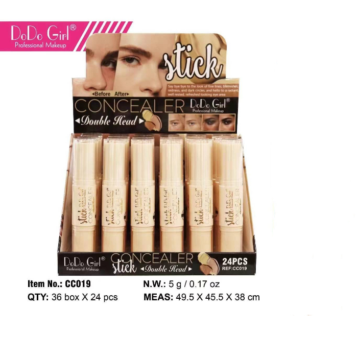 DoDo Girl 2 Colors Double Head 3D Concealer Highlight Shadow Face ...