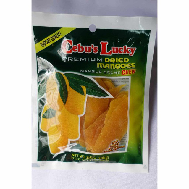 Cebu's Lucky Premium Dried Mango Chews 100grams | Shopee Philippines