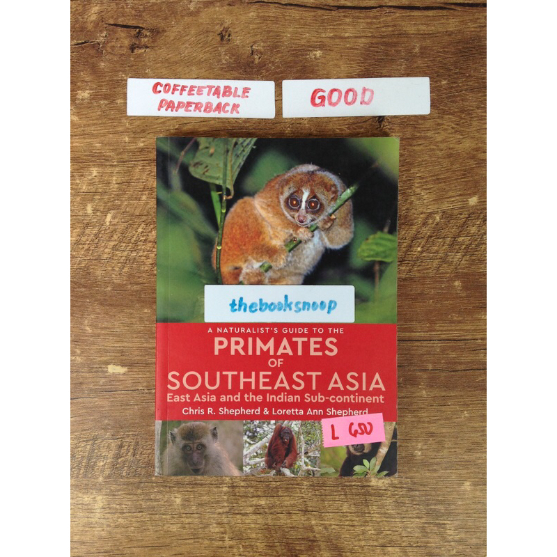 A Naturalist’s Guide to the Primates of Southeast Asia nature guidebook ...