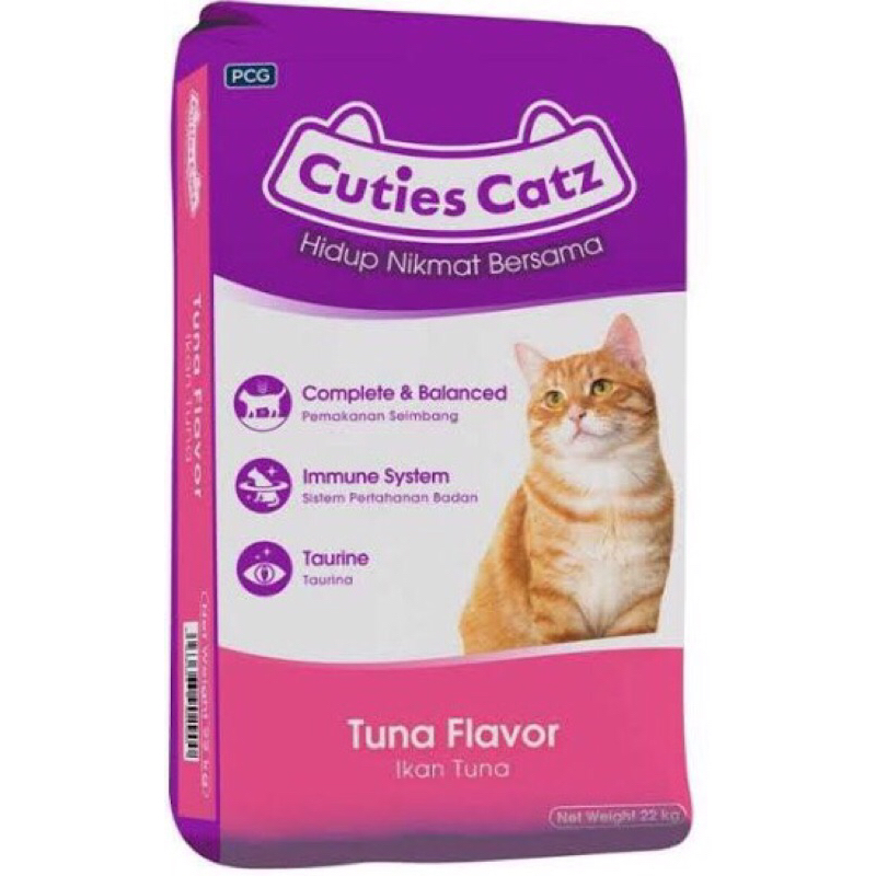 1 KILO CUTIES CATZ Cat Food ( Repacked) | Shopee Philippines