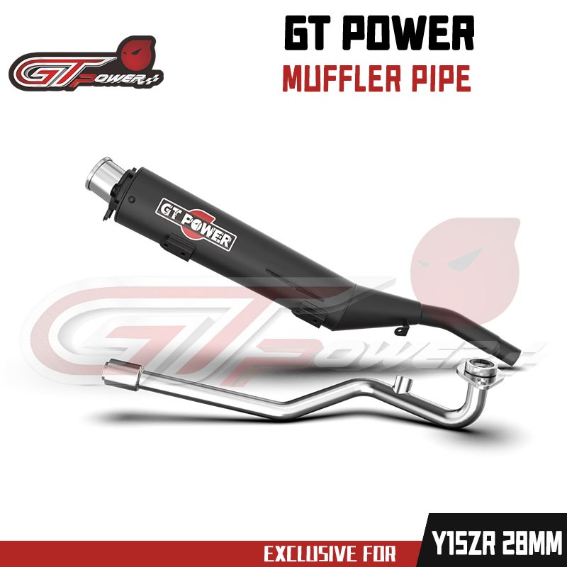 GT POWER Exhaust Power Pipe Set SNIPER150 / LC150 Muffler Made In ...