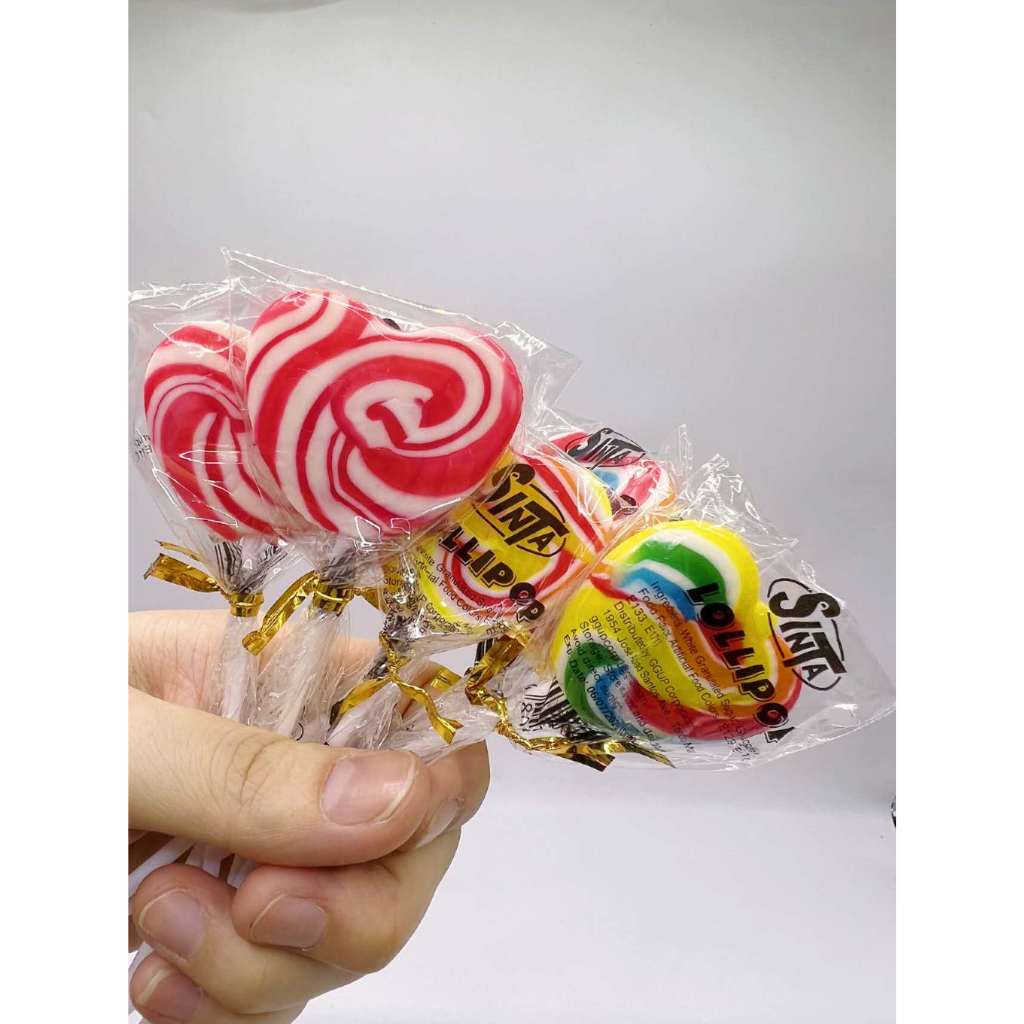 30pcs Hearty Lollipop Candy SUGAR CRASH | Shopee Philippines