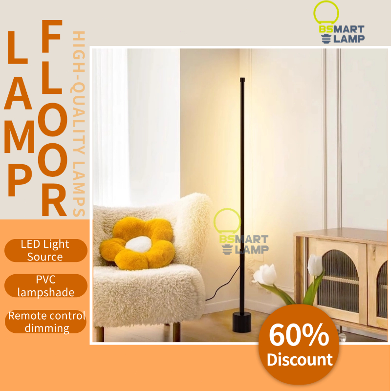 LED Room Floor Lamp Dimmable Corner Mood Light for Bedroom Nordic Home ...