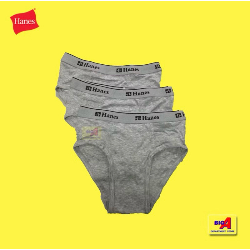 Hanes Pack Of 3 Hipster Brief Comfort Blend Black Gray Assorted