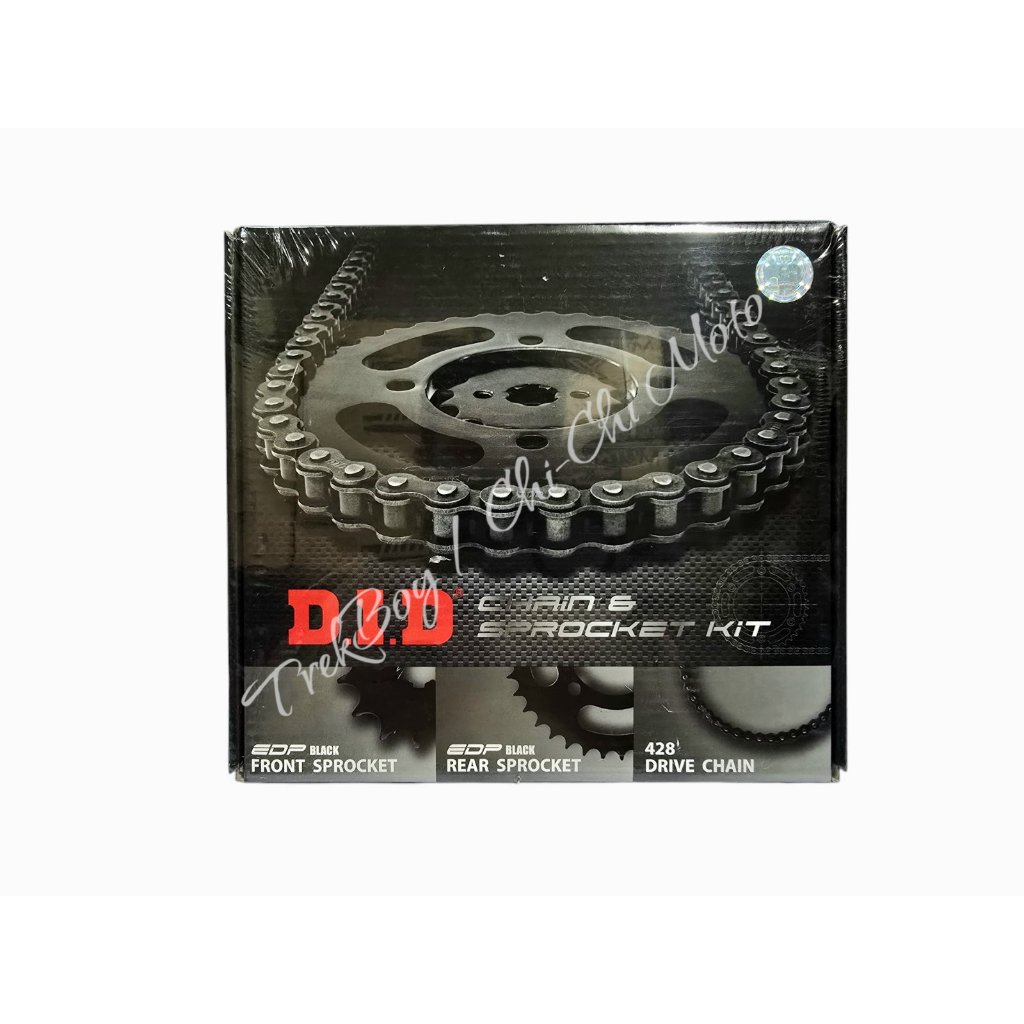 ORIGINAL DID CHAIN SET Suzuki Smash 110 / 115, Raider-J 110/115 Fi ...