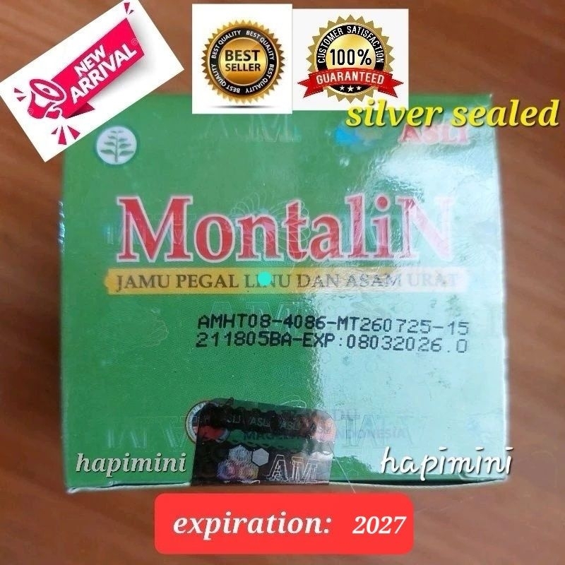 Montalin Herbal Capsule 1 box | Shopee Philippines