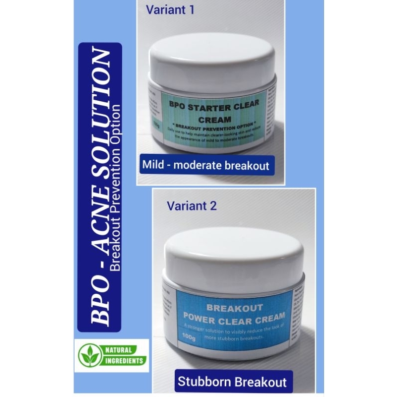 Benz 5% 10% Maximum strength Acne Clearing Solution / Breakout Power ...